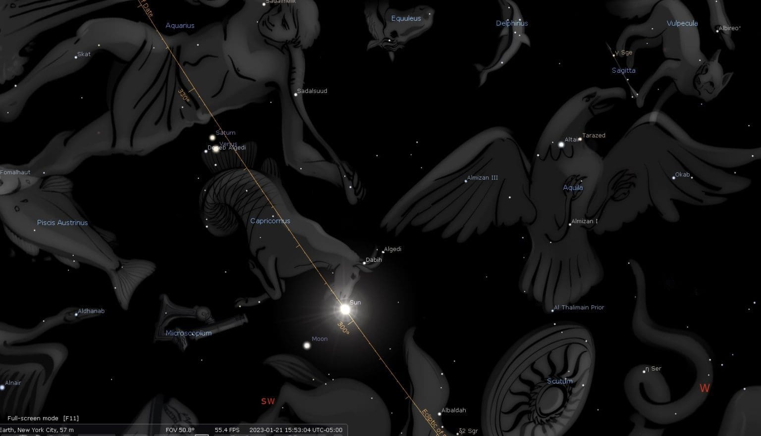 New Moon January 2023 - Synchronicity - Astrology King
